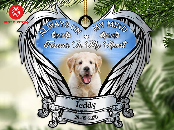 Animal Memorial Ornaments 2024 - Best Personalized Ornament For Loss ...