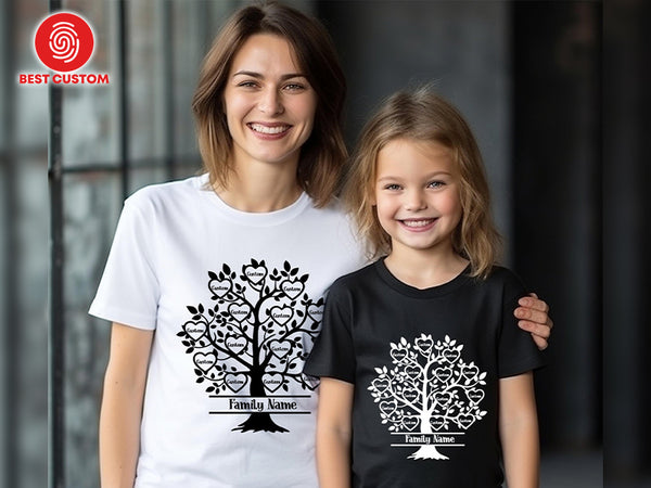 Family Tree Shirt Ideas 2024 - Symbol Of Connection - Best Custom