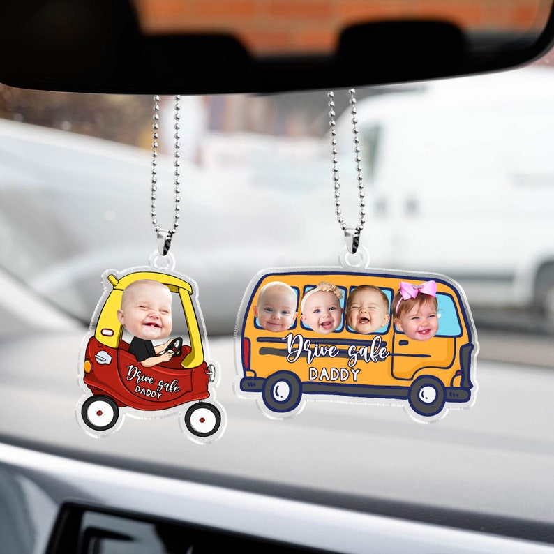 Hanging Car Baby Photo Face Custom Car Ornament Car Accessories Pers Best Custom